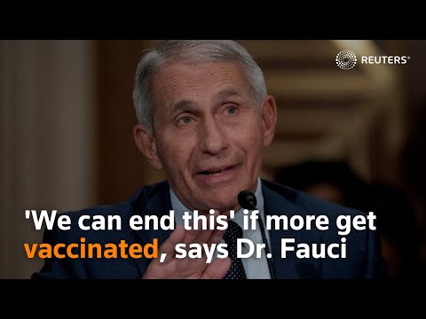 'We can end this' if more get vaccinated, says Dr. Fauci
