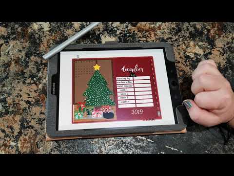 Digital bullet journal walkthrough