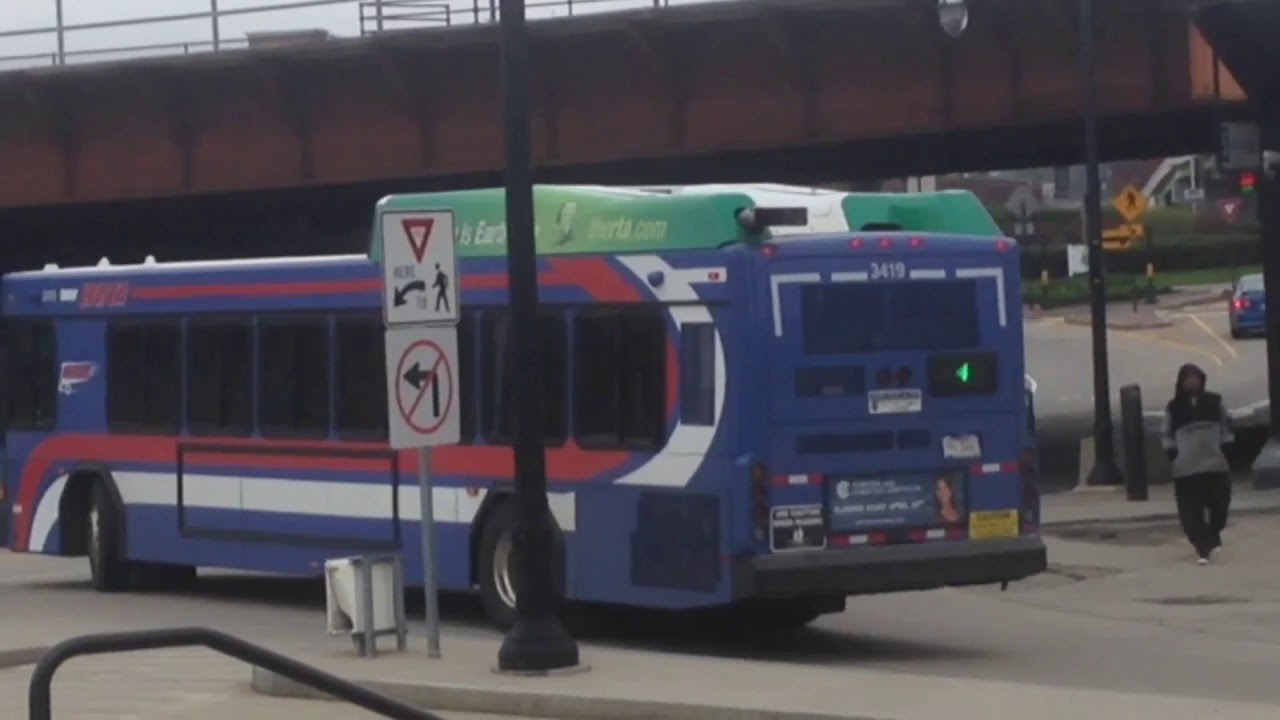 WRTA buses in Worcester, MA
