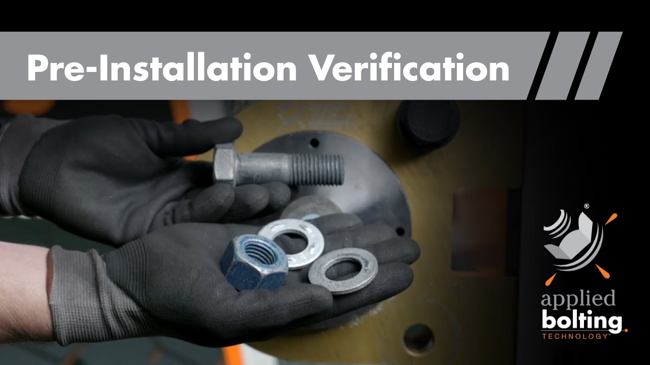 Pre-Installation Verification