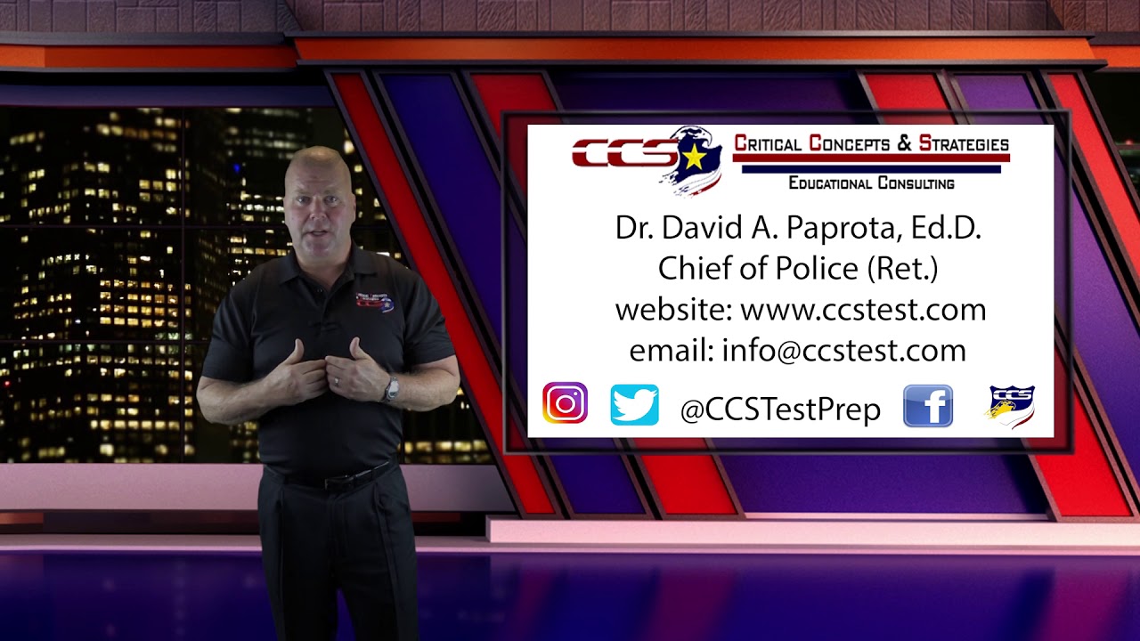 IOS NGLE v2 (Next Generation Law Enforcement) - CCS Test Prep® (Entry-Level)