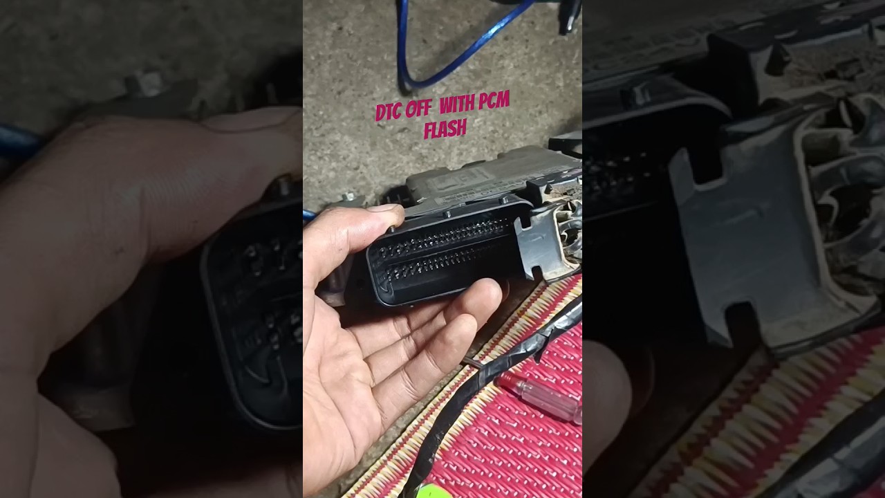 DTC OFF with PCM FLASH