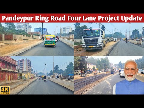 pandeypur ring road four lane project | kachahari varanasi | pahadiya | ashapur chauraha varanasi