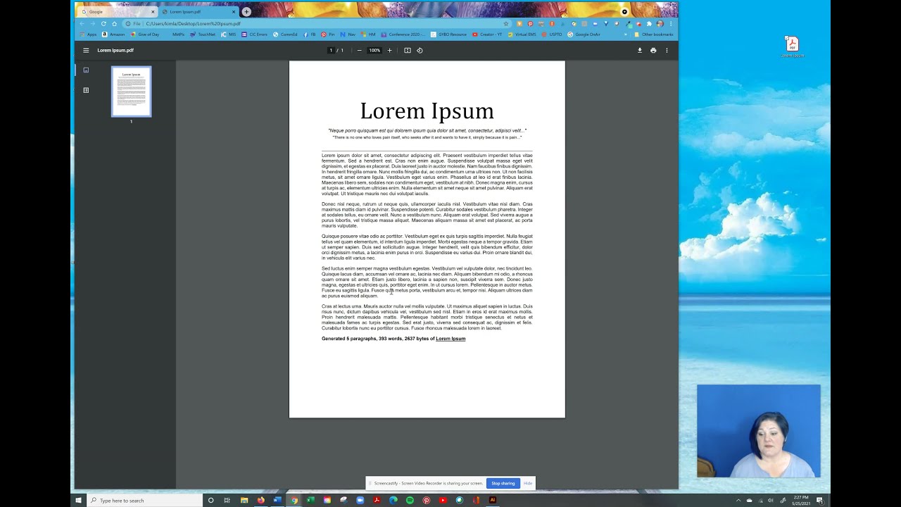 Quick Tips with Kim-PDF open in a browser