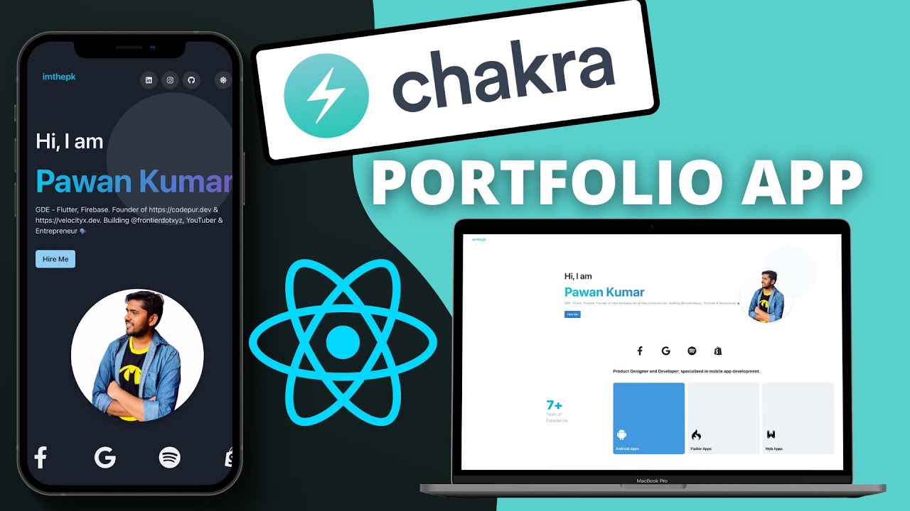 Build a React Responsive Portfolio App Using Chakra UI