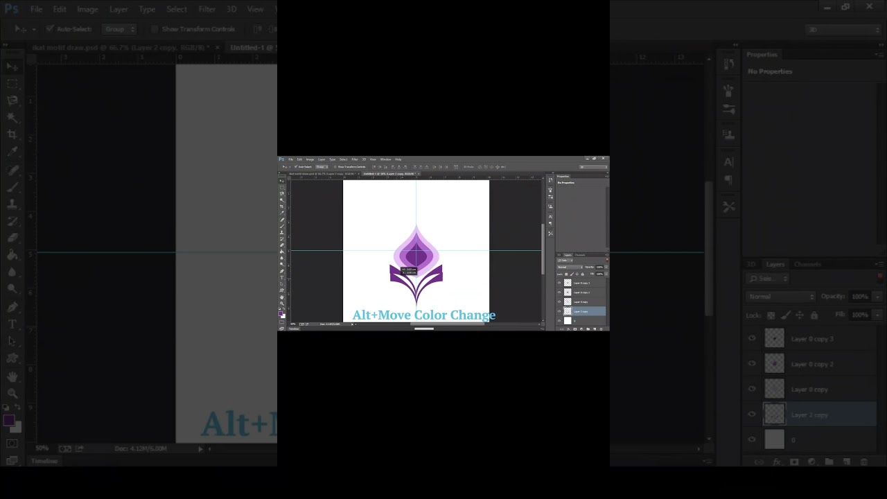 How To Make Ikat Effect In Photoshop | Create Pattern In Photoshop | #shorts #shortvideo #youtube