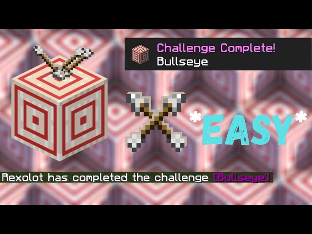 Minecraft Achievement Guide: Bullseye