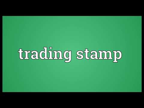 Trading stamp Meaning - Trading stamp means in English