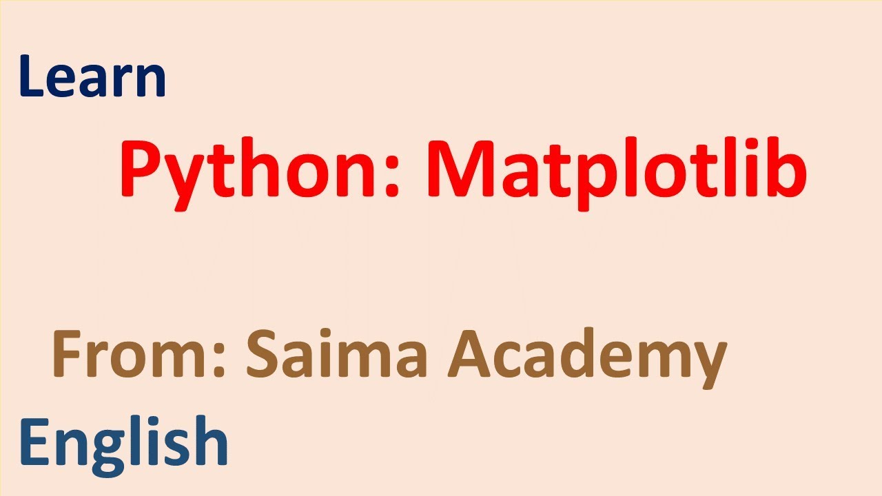 Matplotlib,Color function,line width,line Style Functions etc: English