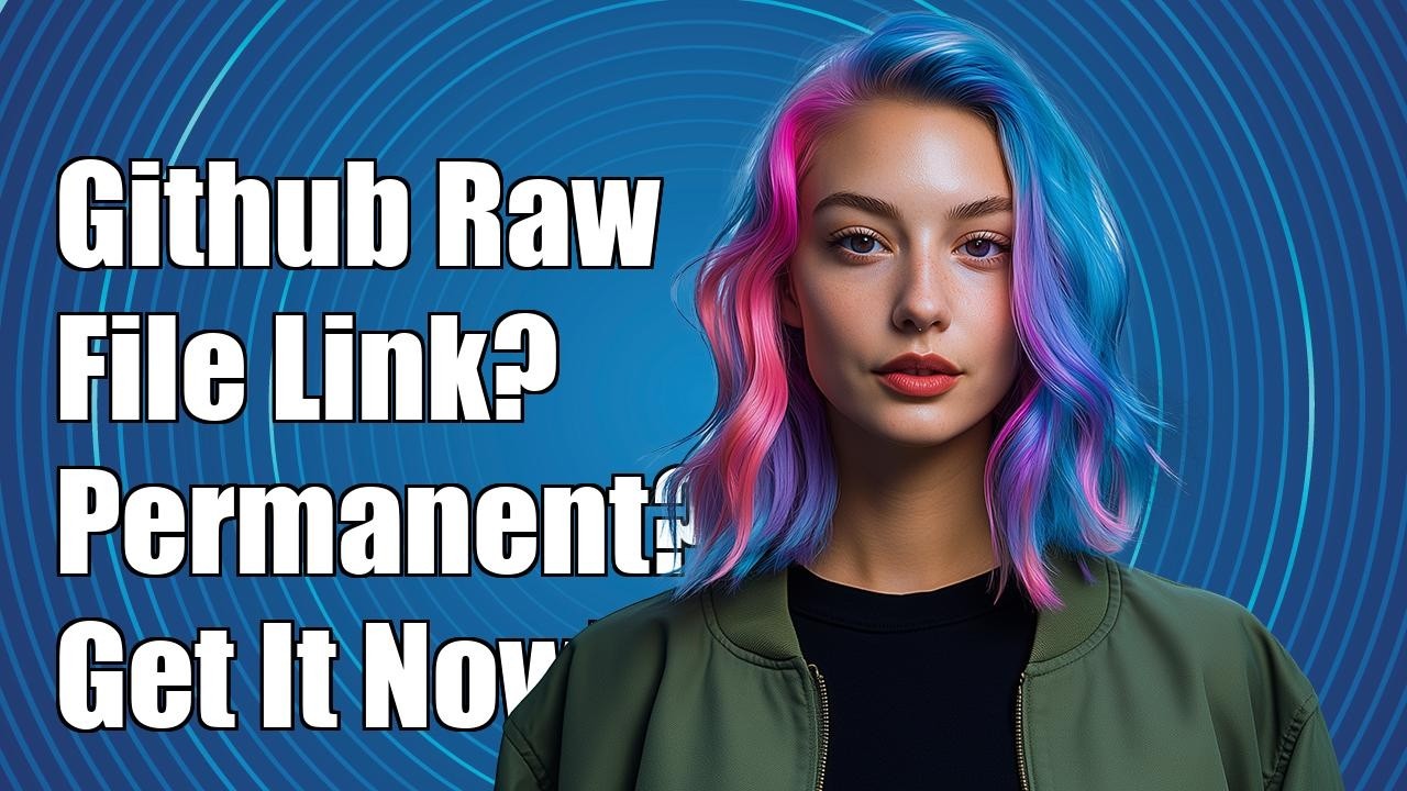 Github Raw File - Can I get a permanent link?