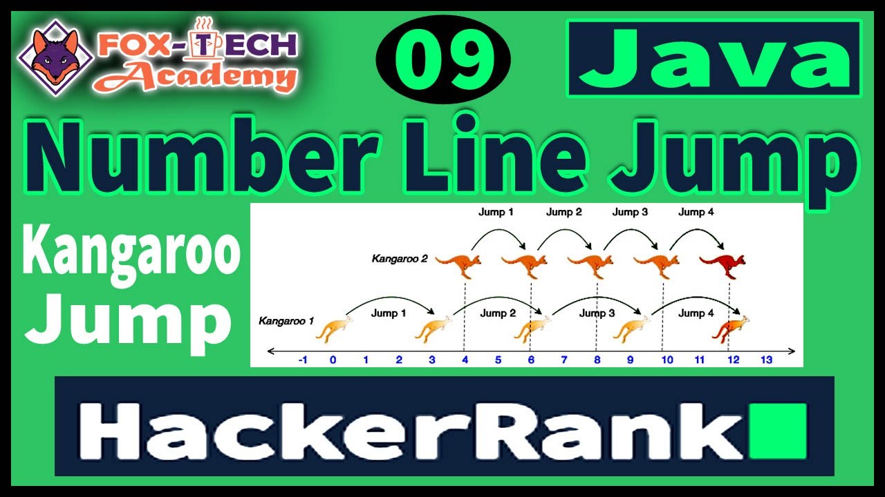 9. Number Line Jump | Kangaroo | HackerRank | Coding | Competitive Programming | Java | Fox Tech