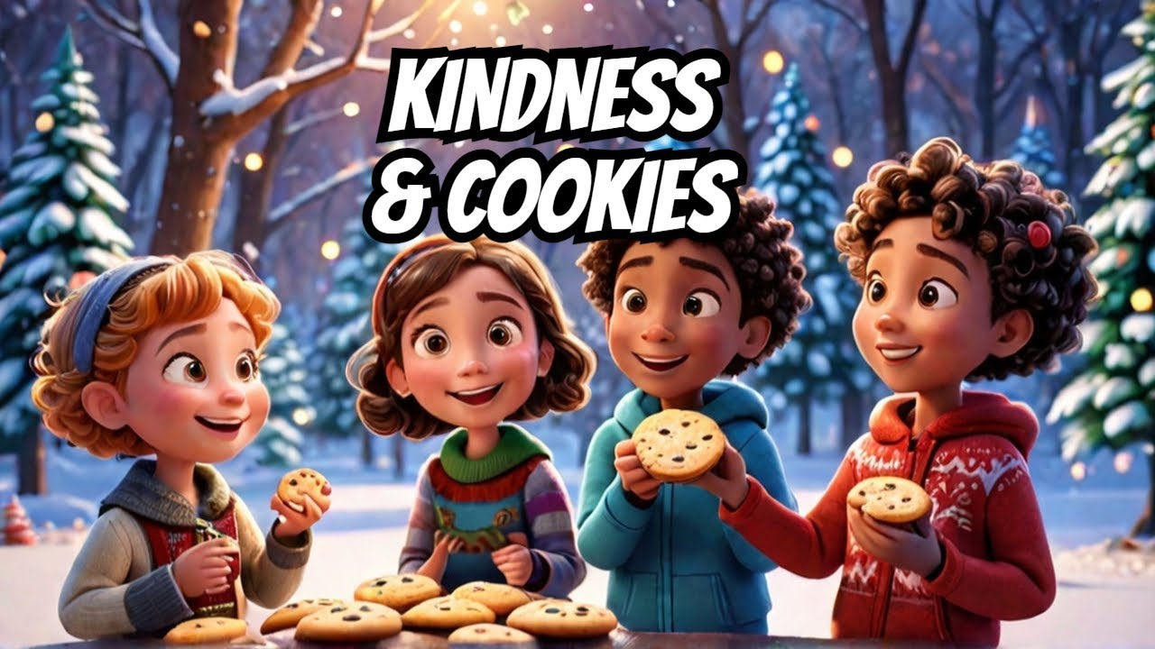 Great Christmas Cookies Adventure: Sharing Cookies, Sharing Kindness 🍪 | Community Spirit for Kids 🎄