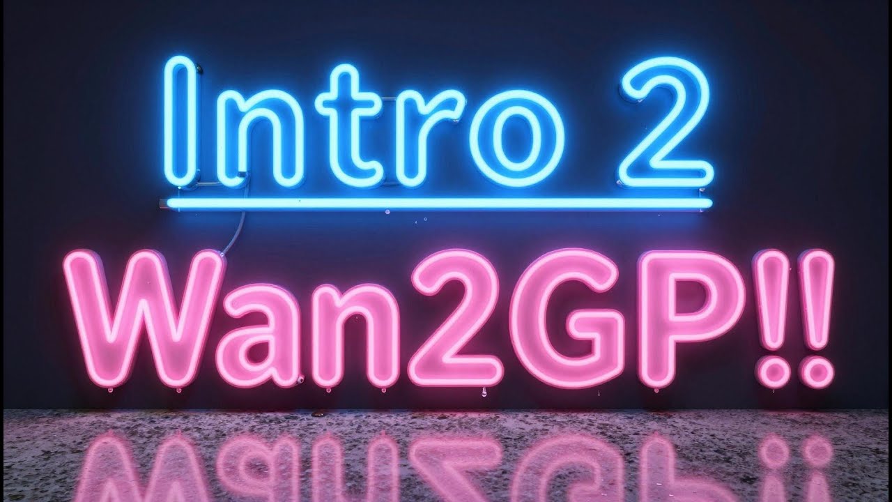 Introduction to Wan2GP