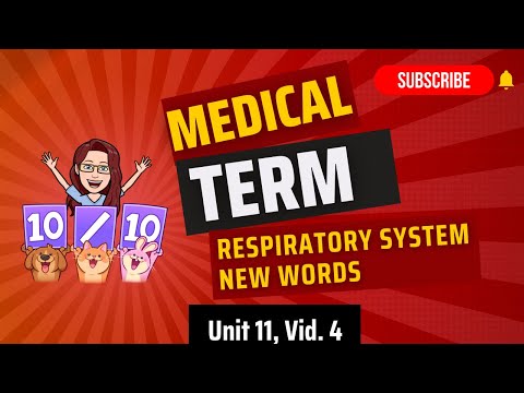 📝 Mastering Medical Terms: Rhinoplasty, Cyanosis & More! | Fun Respiratory Word Breakdown 🌬️