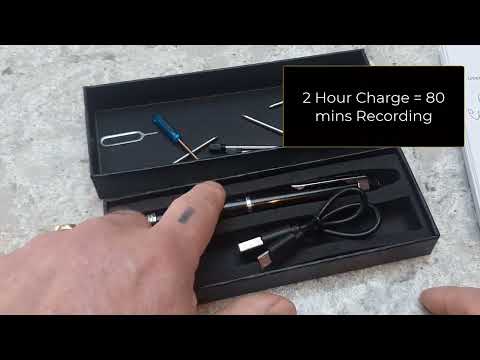 Testing Out a CCTV Pen Camera From Temu 1080p - Wearable Spy Cam Recorder For recording meetings