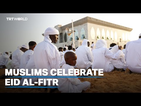 Millions are observing the end of the fasting month of Ramadan