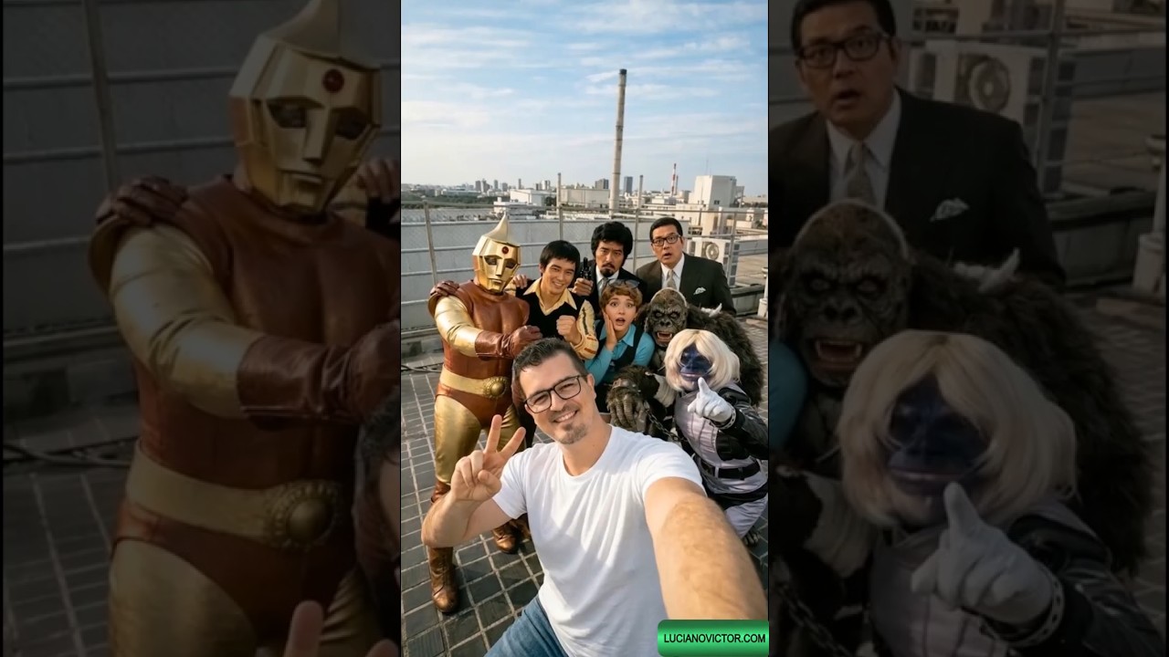 Me and My Classic Toksatsu Heroes (Spectreman, Ultraseven, Ultraman, Robot Gigante, Magma Taishi)