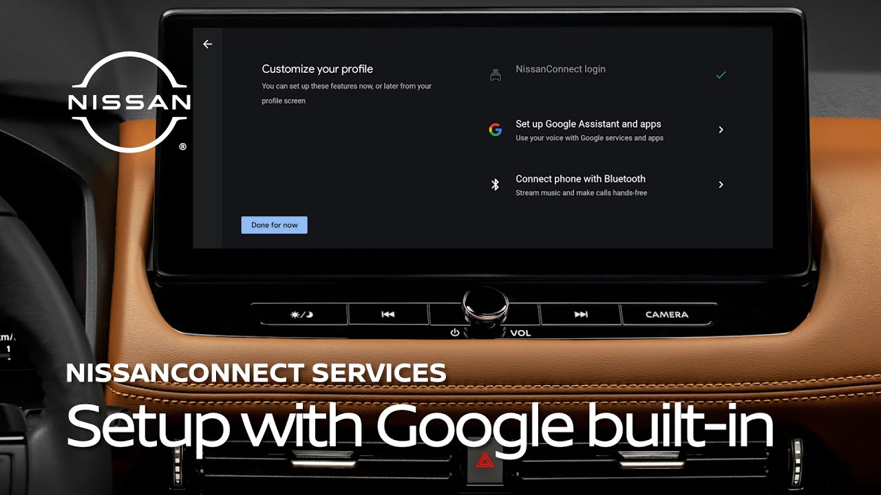 How to Set Up & Activate NissanConnect Services on Vehicles with Google Built-in