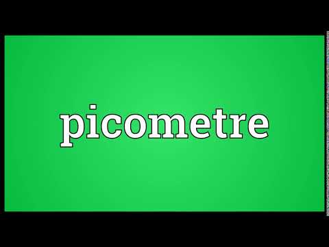 Picometre Meaning | Wordogram