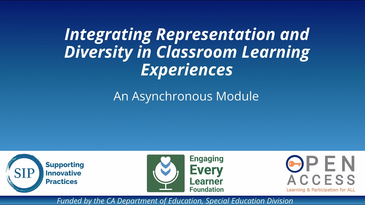 Integrating Representation and Diversity in Classroom Learning Experiences Module - 05-03-2026