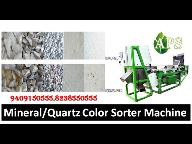 Color Sorter Machine - Mineral Stones Sorter Manufacturer from Ahmedabad