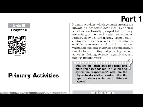 Primary activities Video Lecture - Class 12