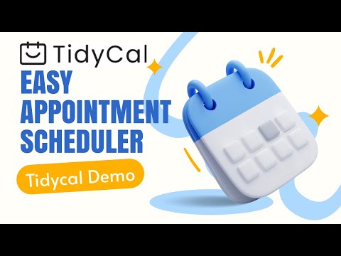 Tidycal Demo| The Simplest Appointment Scheduler To Schedule Meetings