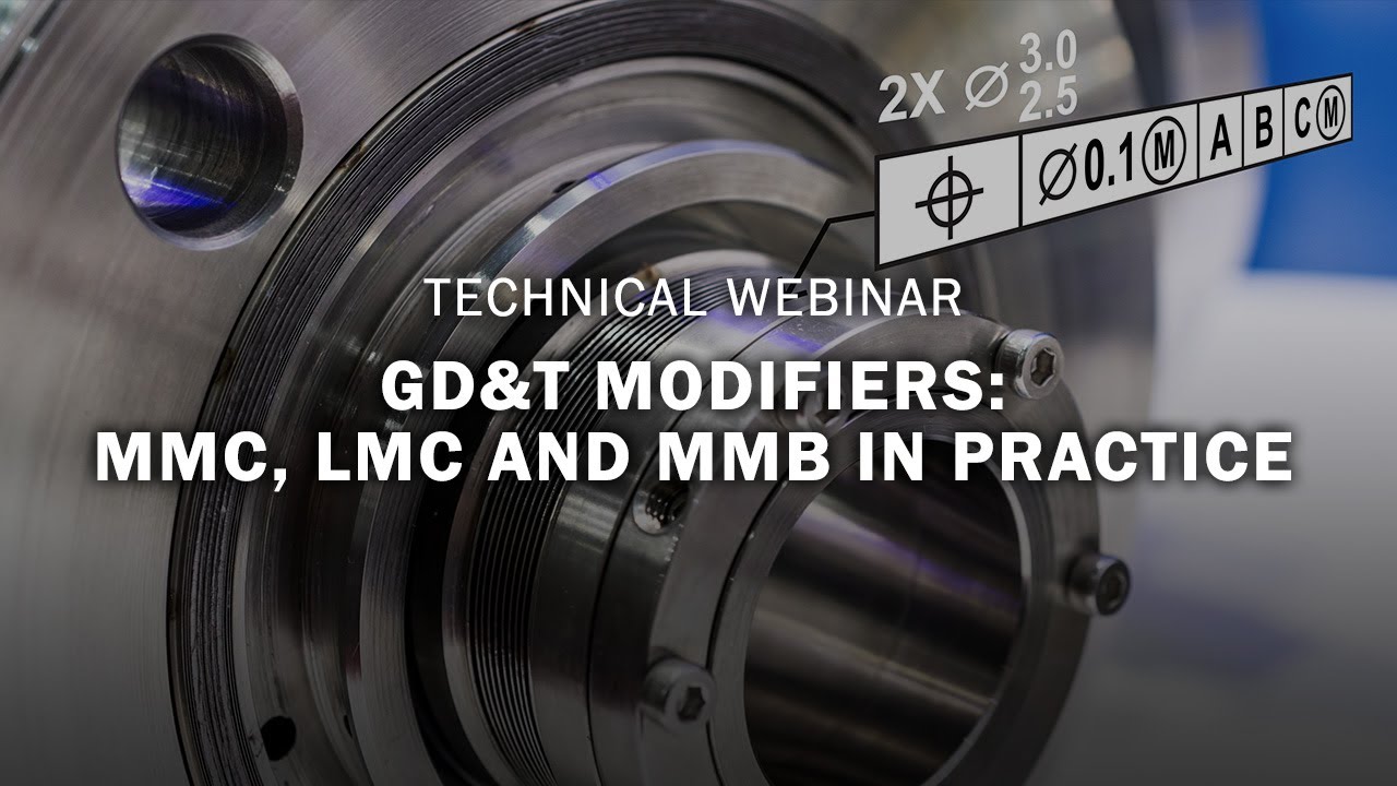 GD&T Modifiers: MMC, LMC and MMB in practice