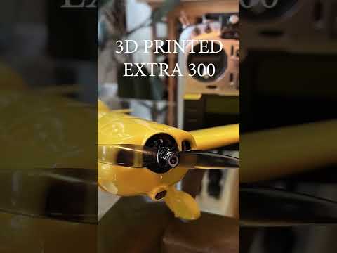 🛩️ Extra 300 3D printable RC Airplane・Free 3D File for 3D printing・Cults