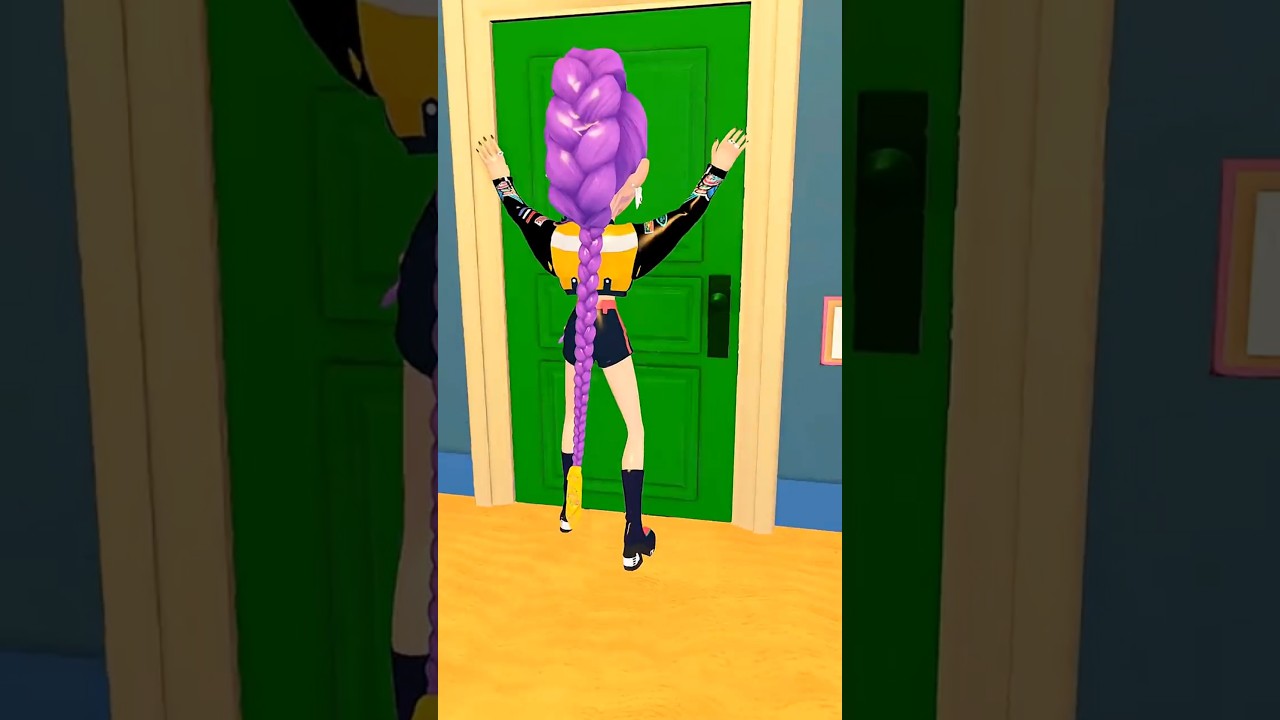 When Rumi Turned Off the Lights 😱 #shorts #gta#funny#cartoon#memes