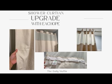 Affordable Luxury Shower Curtain – Amazon Bathroom Decor Find!