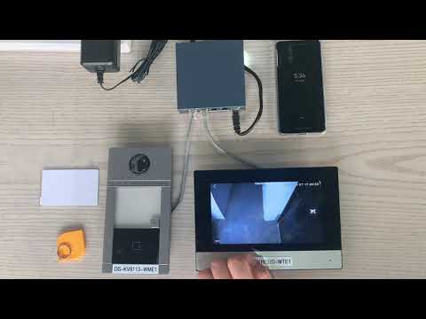 test HIKVISION DS-KIS604, DS-KV8113-WME1 DS-KH6320-WTE1
