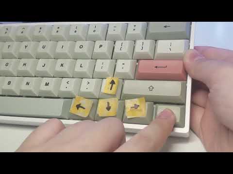 How to use arrows keys on the GK61X