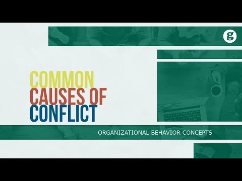 Common Causes of Conflict