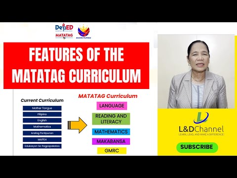 The Main Features of the MATATAG Curriculum