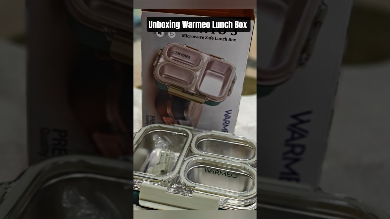 Unboxing Warmeo Lunch Box #shorts #lunchbox #unboxing