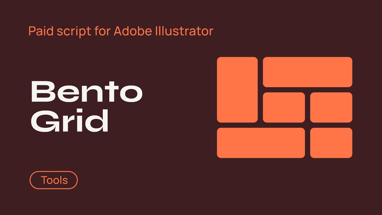 How to Create Bento Grid in Adobe Illustrator (Paid Script)