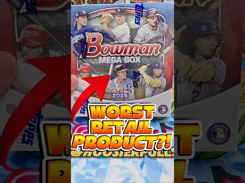 AUTO!🔥 2025 Bowman Mega Box Review! #sportscards #baseballcards #topps