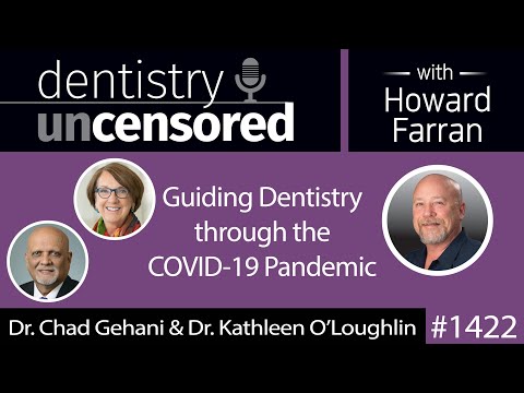1422 American Dental Association President Dr. Chad Gehani and Exec. Dir. Dr. Kathleen O’Loughlin