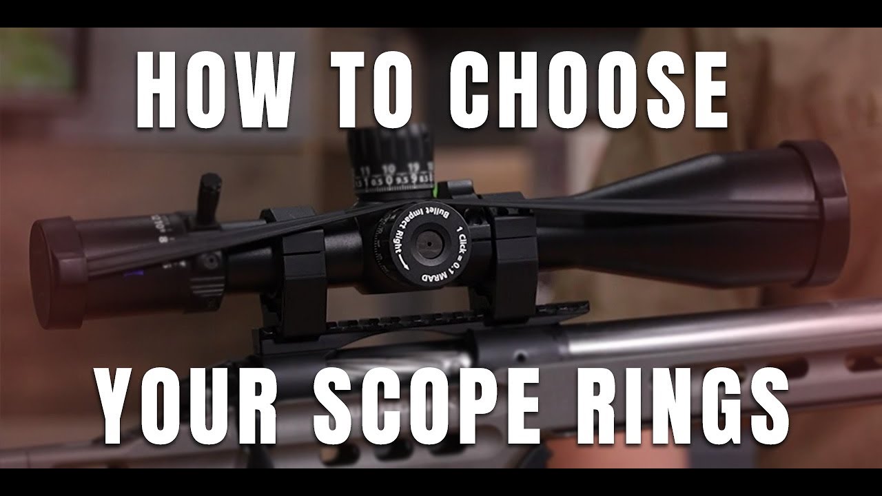 Scope Rings 101: How to Choose Your Scope Rings and Mounts