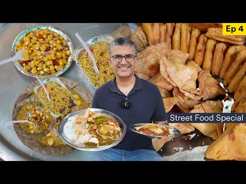 Ep-4, Delhi Neighbourhood Eats l Connaught Place Street Food Special l Poha, Chach, Odeon Bhelpuri