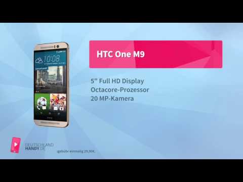 HTC One M9 mit 1&1 All-Net-Flat-Pro (E-Netz) Handyvertrag