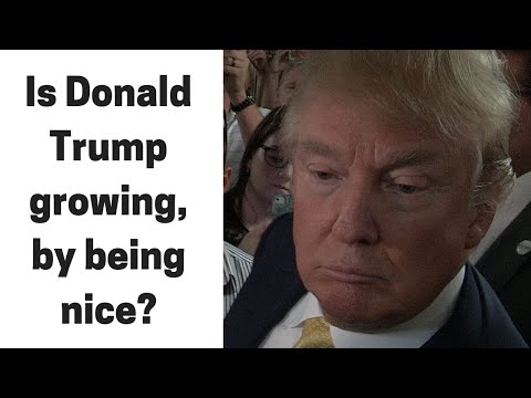 Donald Trump in self-reflection…? NAH – On The Ground 2016