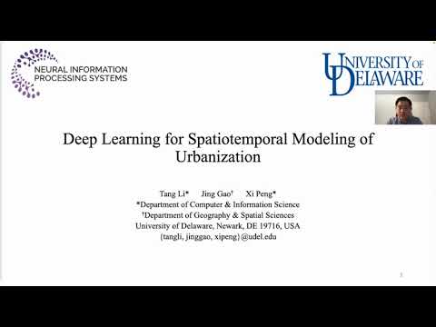 [NeurIPS 2021 MLPH WS][Best Paper Award] Deep Learning for Spatiotemporal Modeling of Urbanization