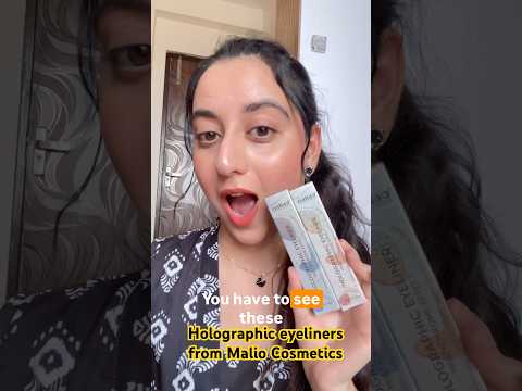 MAGICAL ₹300 Holographic Eyeliners THAT DOUBLE AS EYESHADOW! #shorts #shortsfeed #ytshorts