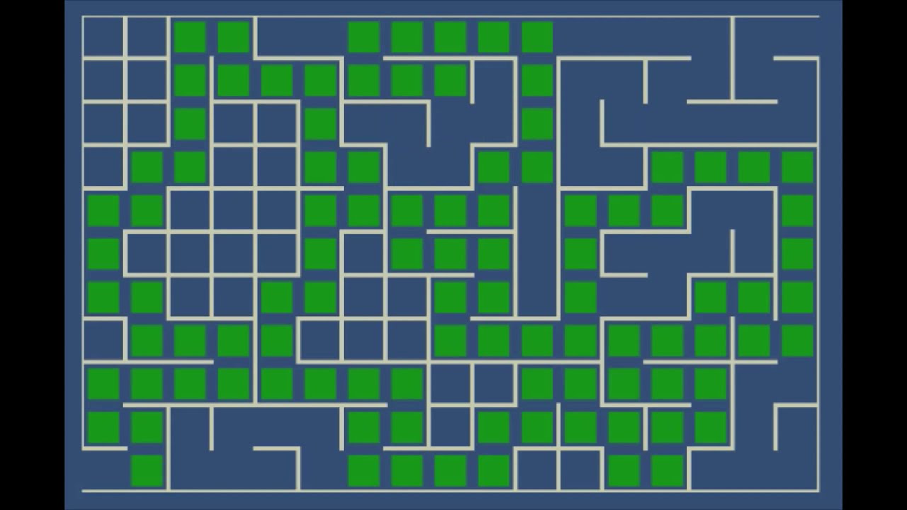 Implement Mazes in Unity2D using Backpropagation Algorithm