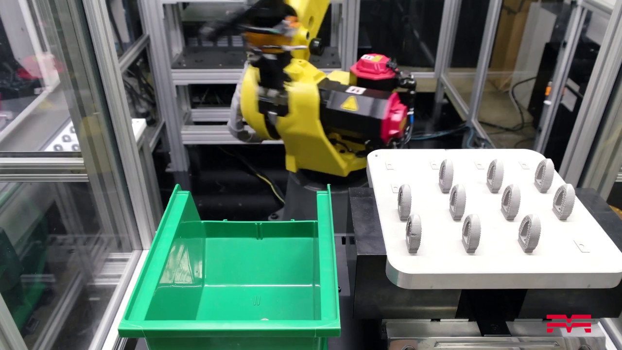 Additive Manufacturing Post-Processing Automation System