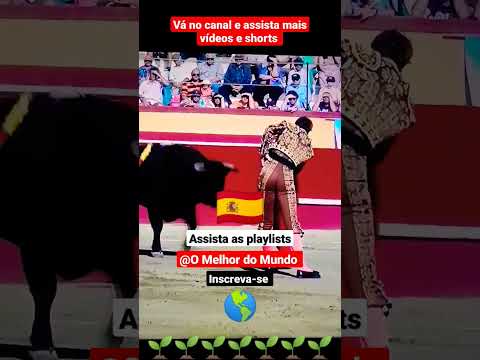 Espanha e seu patrimônio cultural, tourada. #omelhordomundo
