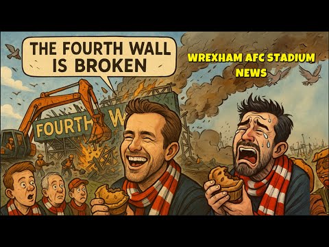 WREXHAM AFC STADIUM NEWS: WREXHAM AFC DISMANTLE TEMPORARY STAND